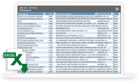 Sales Lead Generator | Descartes Datamyne
